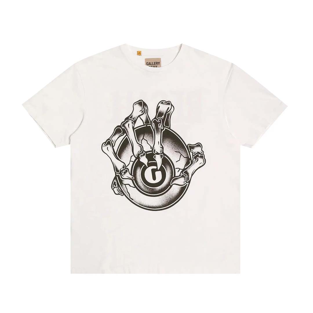 Gallery Dept. G Ball White Tee | 100% Authentic | NWA Hype