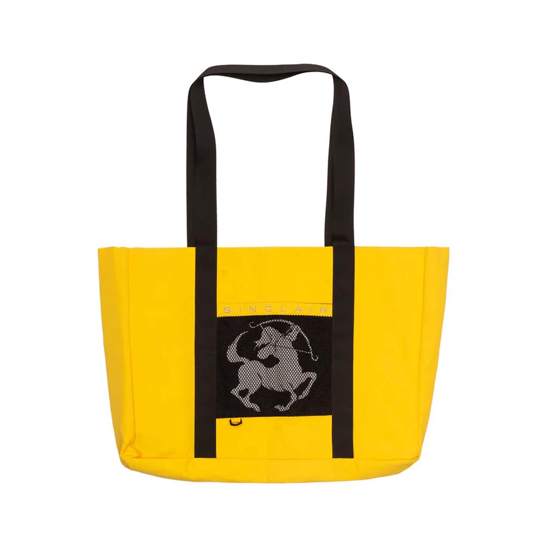 Sinclair Global Mesh Pocket Tote Bag Yellow – NWAHYPE